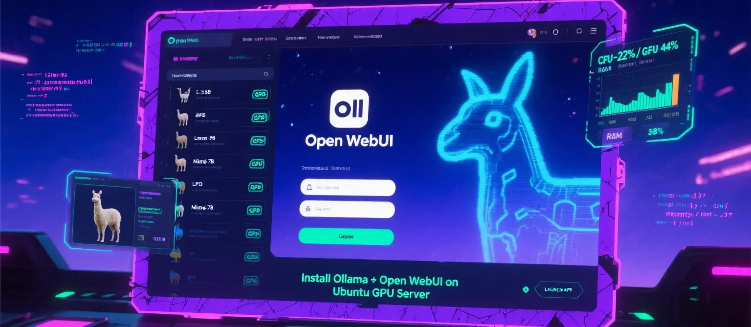 How to Install and Use Ollama + Open WebUI on Ubuntu 22.04 GPU Server