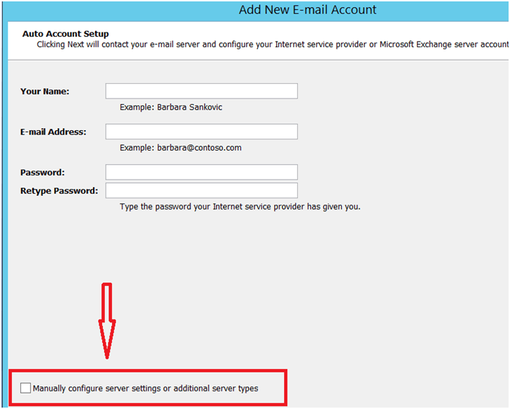 How to Configure Outlook with SMTP Authentication