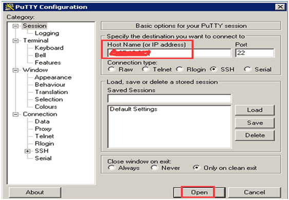 How to SSH to a Linux Server Using PuTTY