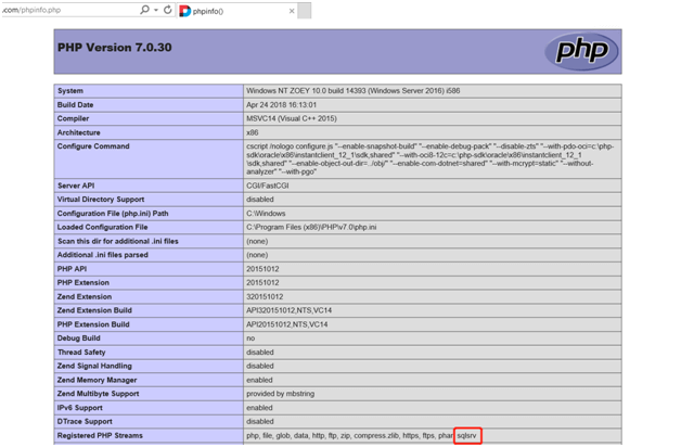 How to Enable SQL Server Extension in PHP 7.X