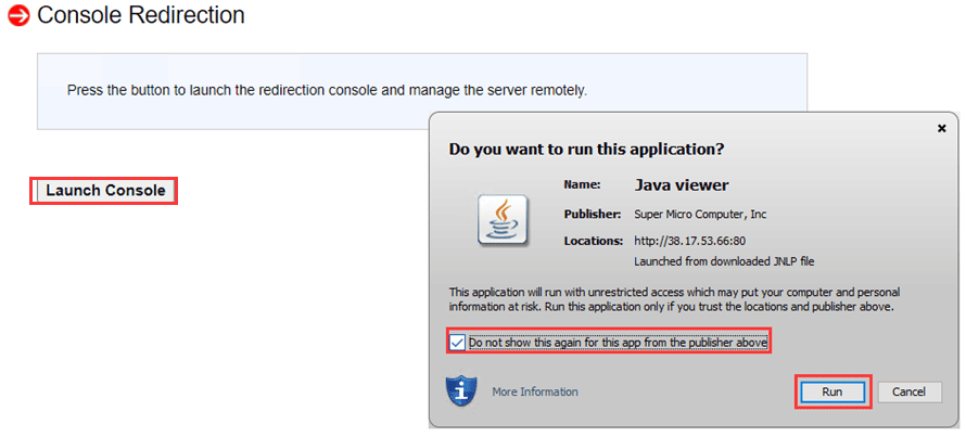 How to Access Server IPMI Console via IPMI