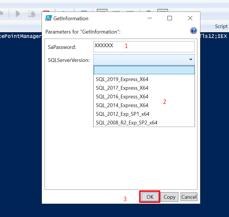 SQL Server Express Installation Step by Step via PowerShell