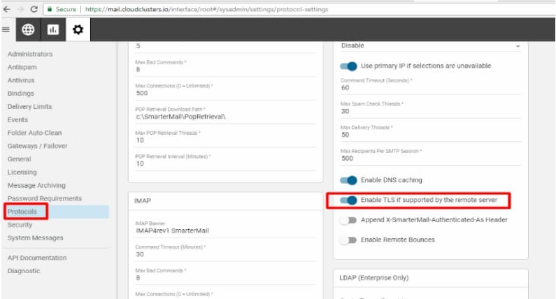 How to Configure SSL/TLS to Secure SmarterMail