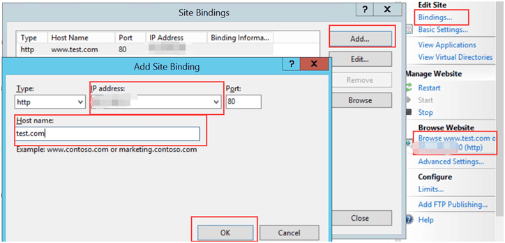 How to Create Site in IIS Manually