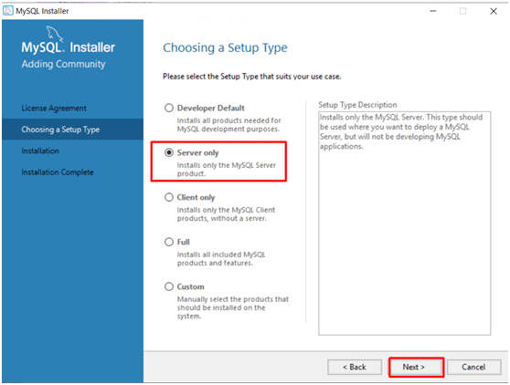 How to install MySQL 5.7 in Windows server?