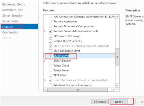 How to Configure and Test SMTP on Windows Server