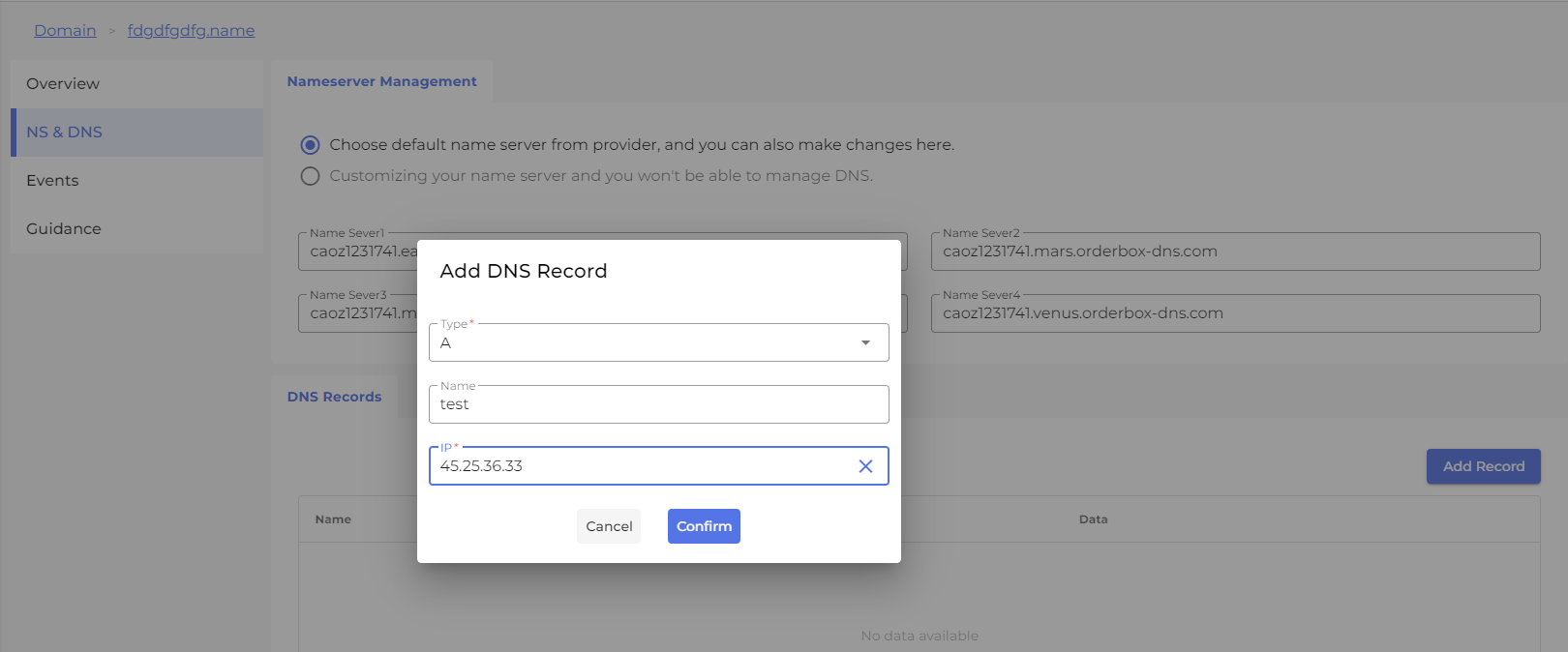 Domain General Process