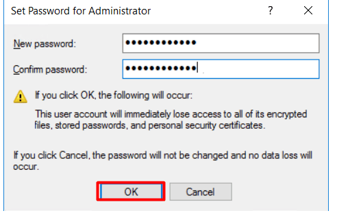 How to Change Administrator Password on Windows