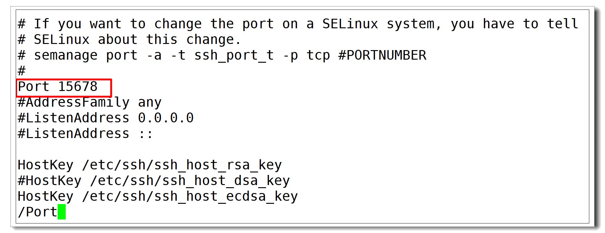 How to Change SSH Port in Linux