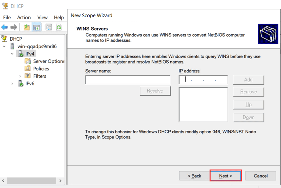 How to Install and Configure DHCP Server on Windows