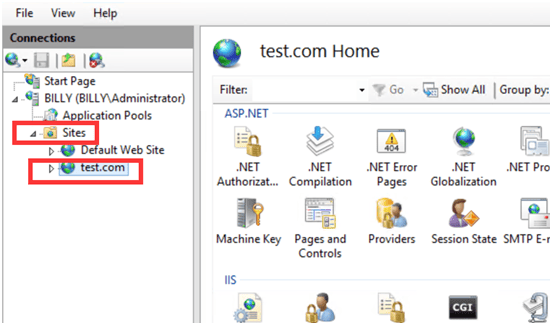 How to Create Site in IIS Manually