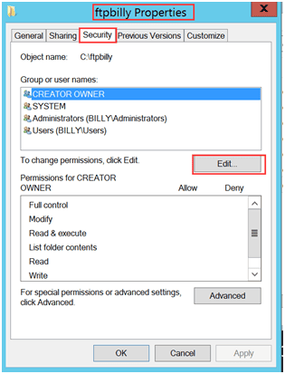 How to Create a FTP Account in Windows Server