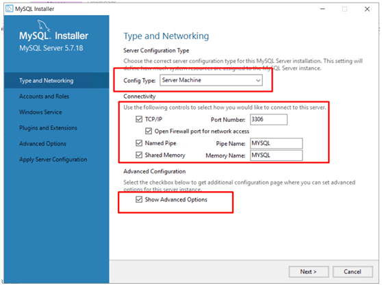 How to install MySQL 5.7 in Windows server?