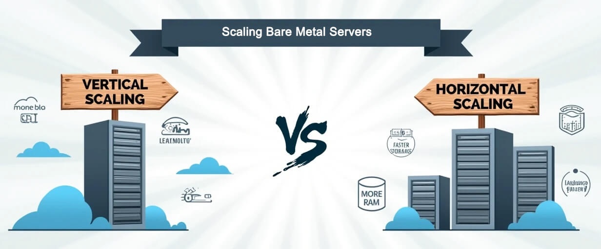 Scaling Bare Metal Servers: Vertical vs. Horizontal Scaling