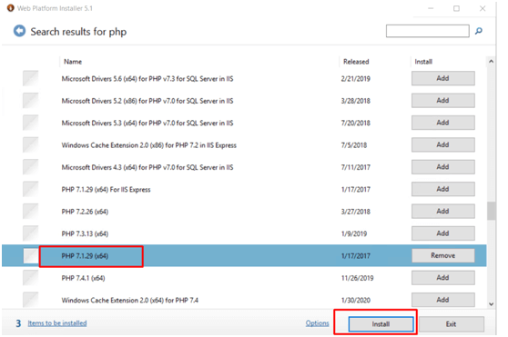 How to install phpMyAdmin in Windows server?