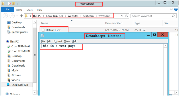 How to Create Site in IIS Manually