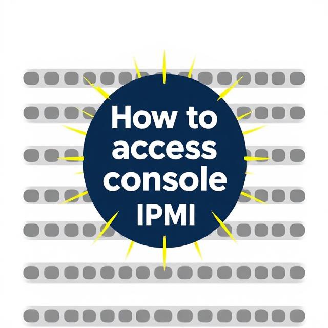 How to Access Server IPMI Console via IPMI