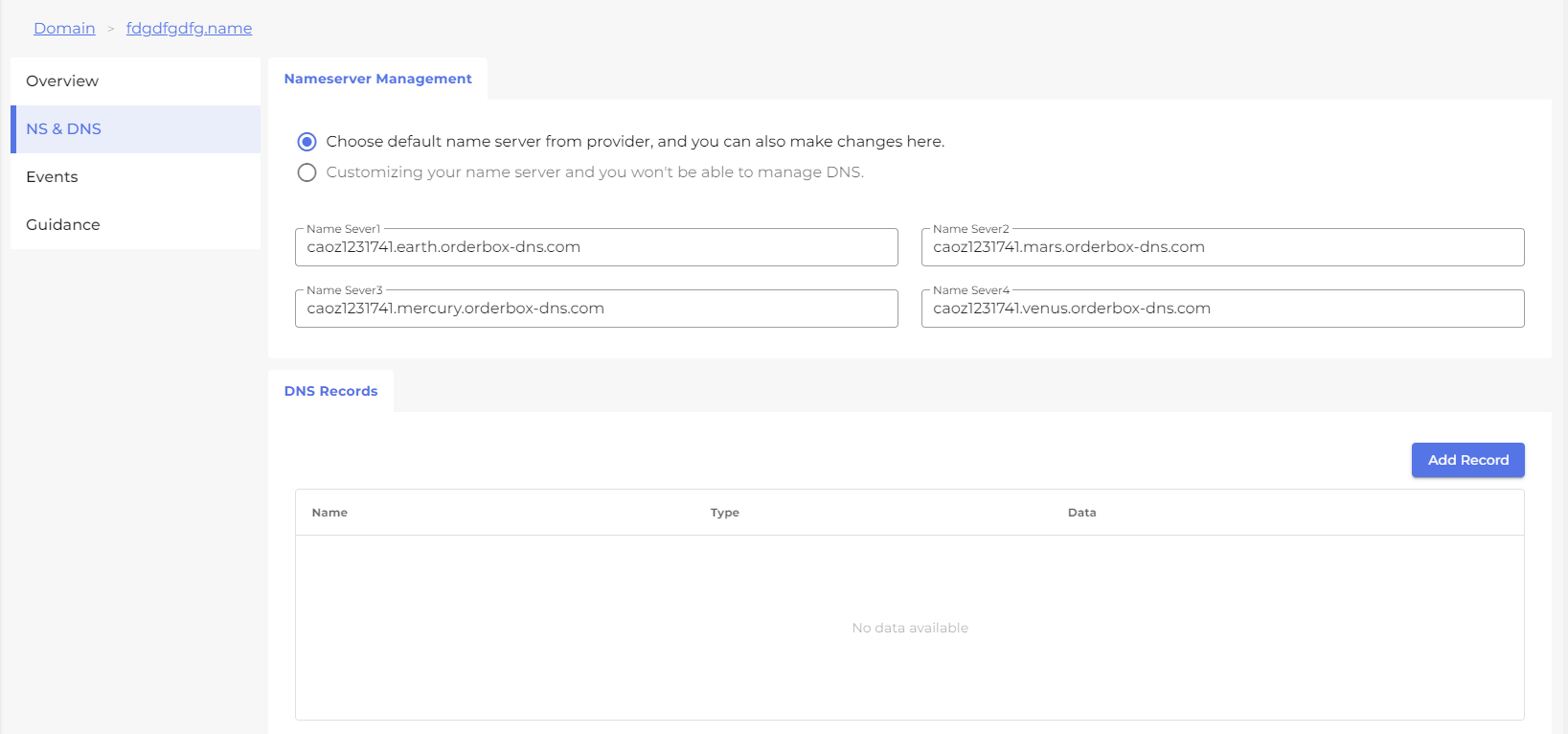 Domain General Process