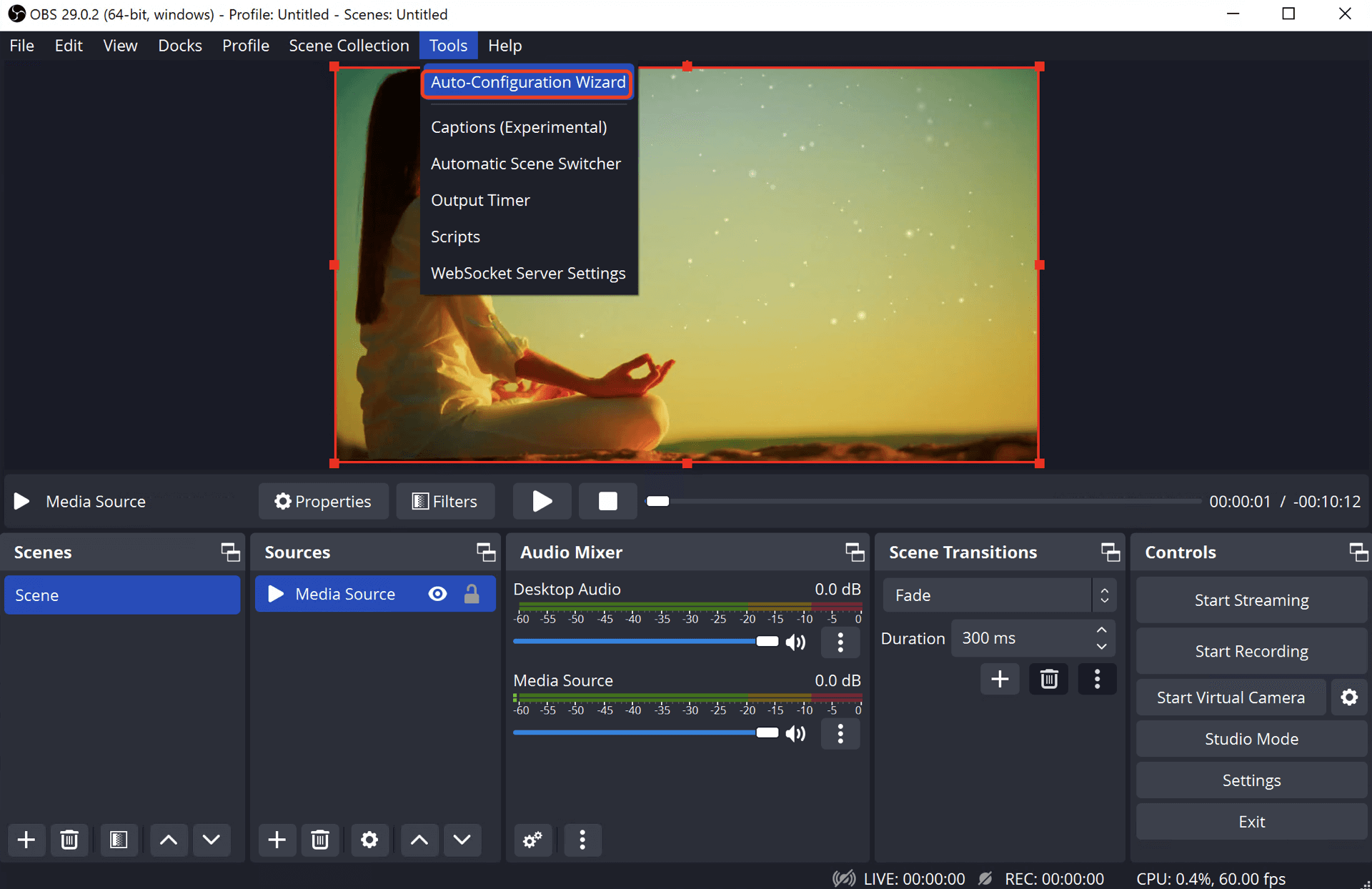 使用 OBS Studio 在 YouTube 直播_GDCS（Global Data Center Servers）