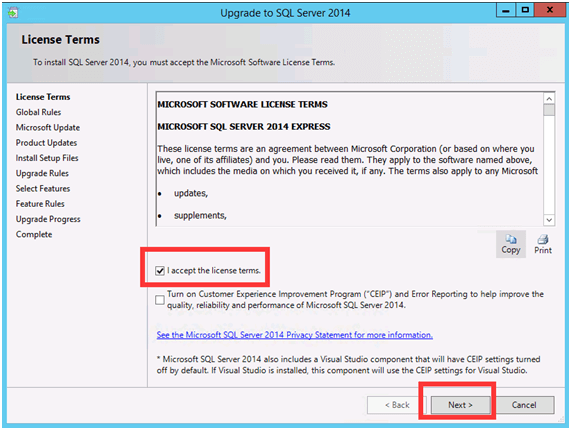 How to Upgrade MS SQL Version
